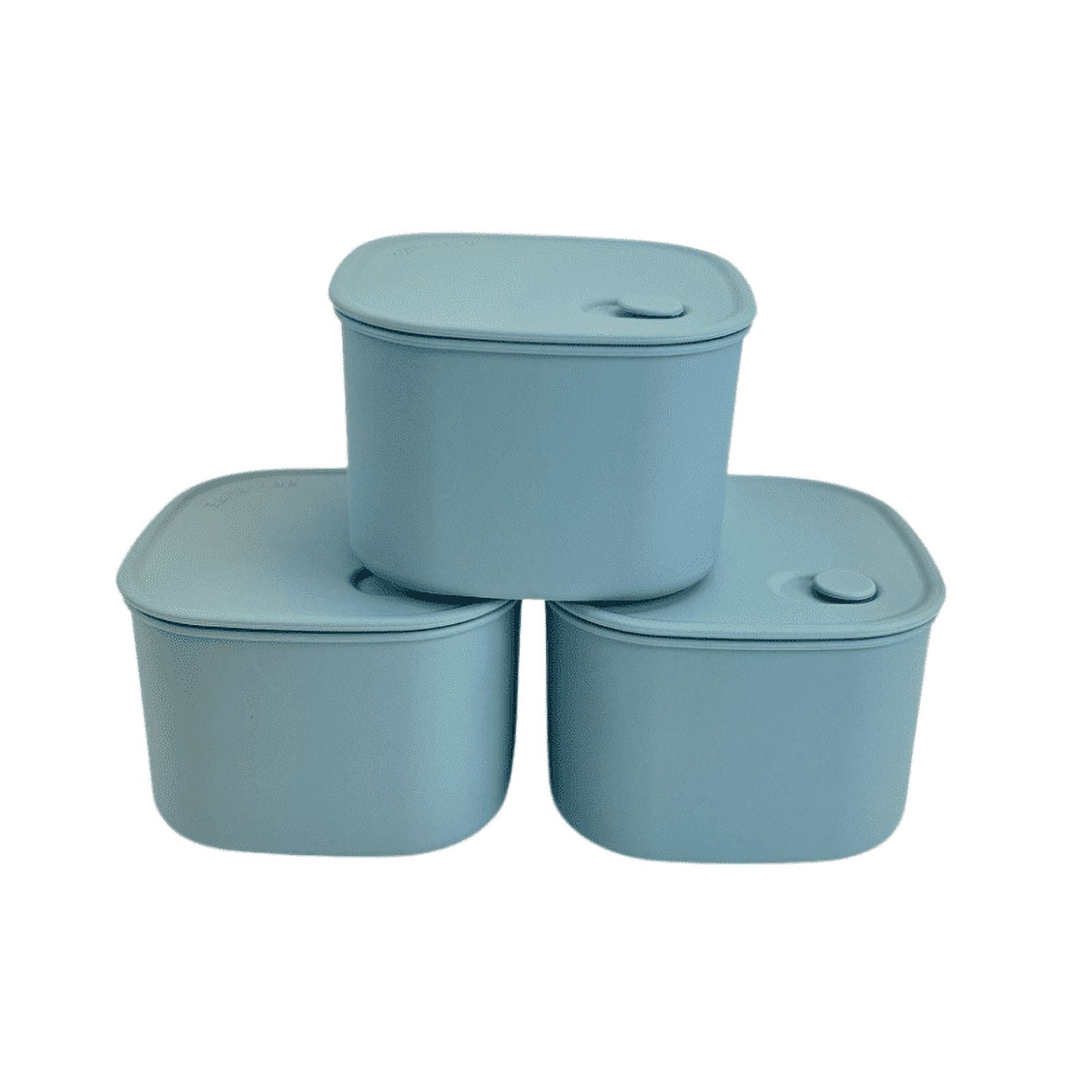 (Set of 3) Microwavable Nesting 800ml (27oz) Food Storage Containers ...