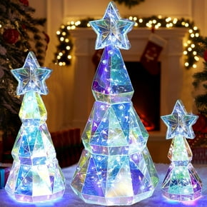 3d Holographic Fan Christmas Tree