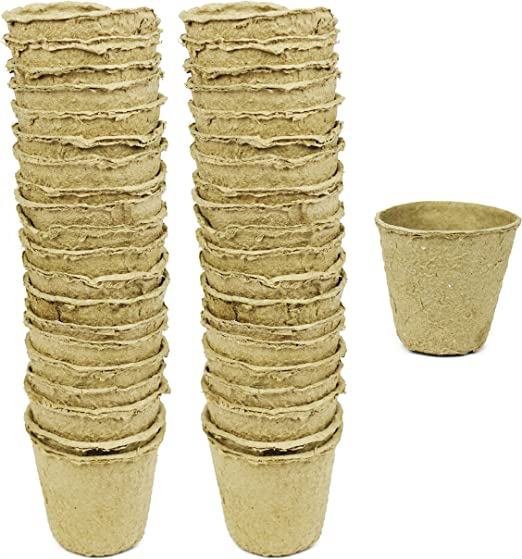 Set of 32 Small Biodegradable Eco Friendly Peat Pots! 3" Pots ...