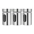 FEOOWV Sugar Shaker Set, 3pcs Stainless Steel, for Powdered Sugar ...