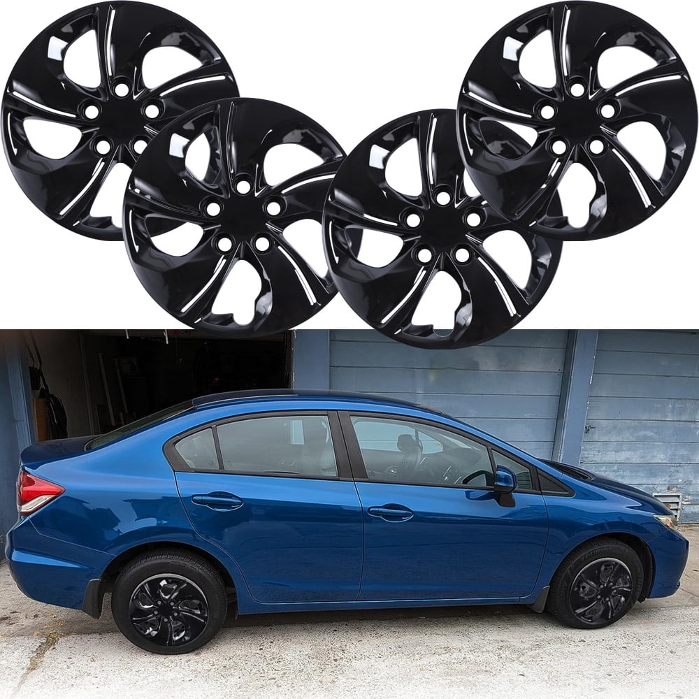 (Set of 4)15 inch Hubcaps for Honda Civic Sedan 2013-2015,Honda Civic ...