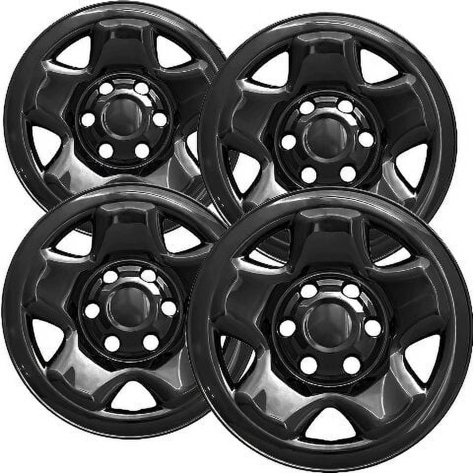 Set of 4 16" Black Wheel Skins Covers compatible with 16-23 Tacoma ...