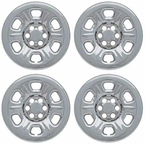 Set of 4 16 inch Chrome Wheel Skins Covers compatible with 05-21 Nissan ...
