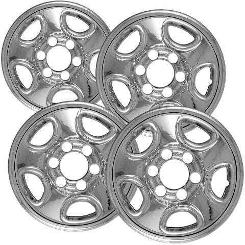 Set of 4 16 inch Chrome Wheel Skins Covers compatible with 99-06 ...
