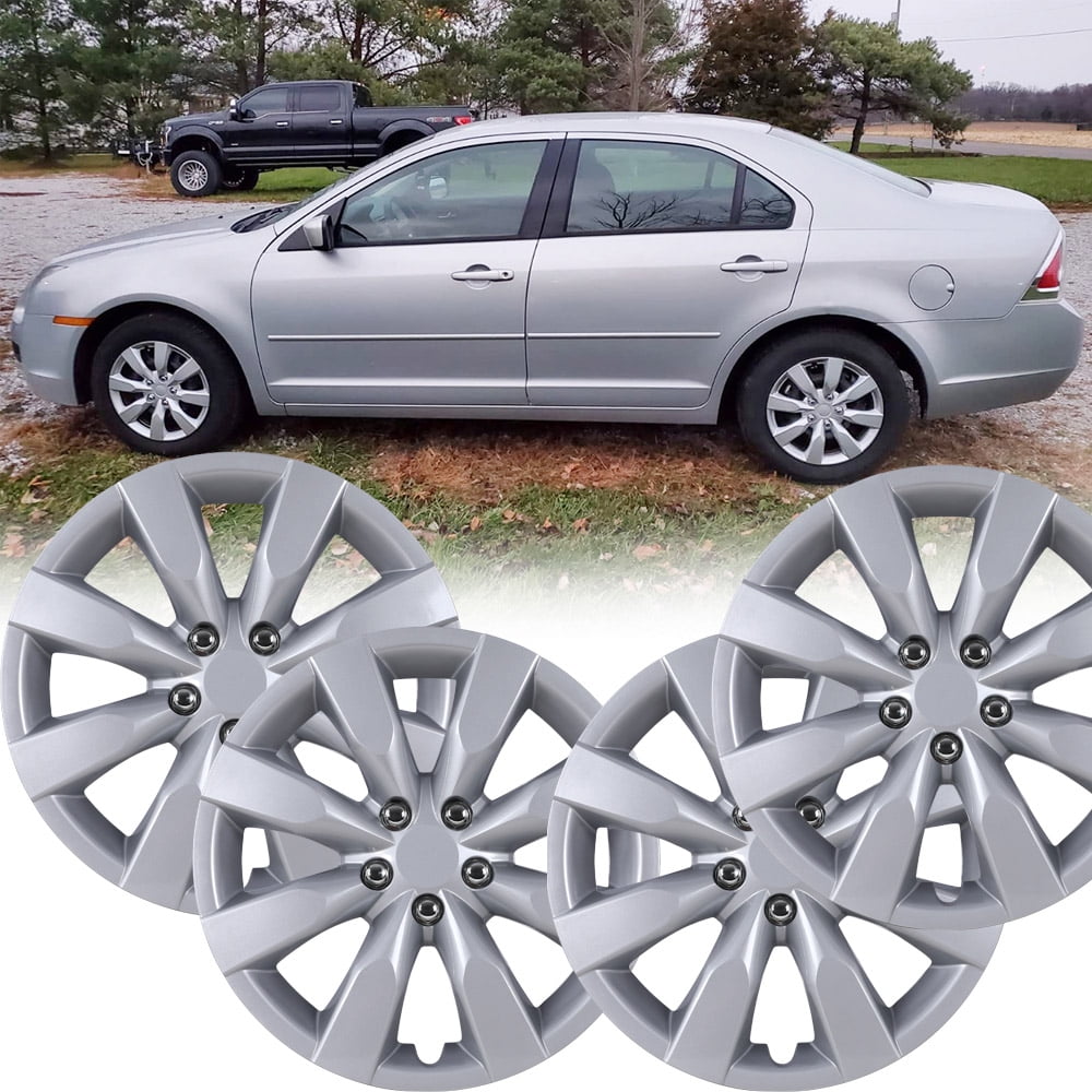 (Set of 4)16 inch Hubcaps with Decoration nuts for 2009-2014 Toyota ...