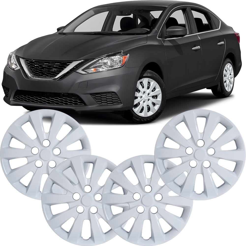 (Set of 4) 16inch Hubcaps for Nissan Sentra 2013-2019,Wheel Rim Covers ...