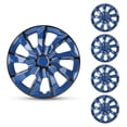 Set of 4,17" Universal Hubcaps Replacement,Wheel Rim Cover,ABS+PC ...