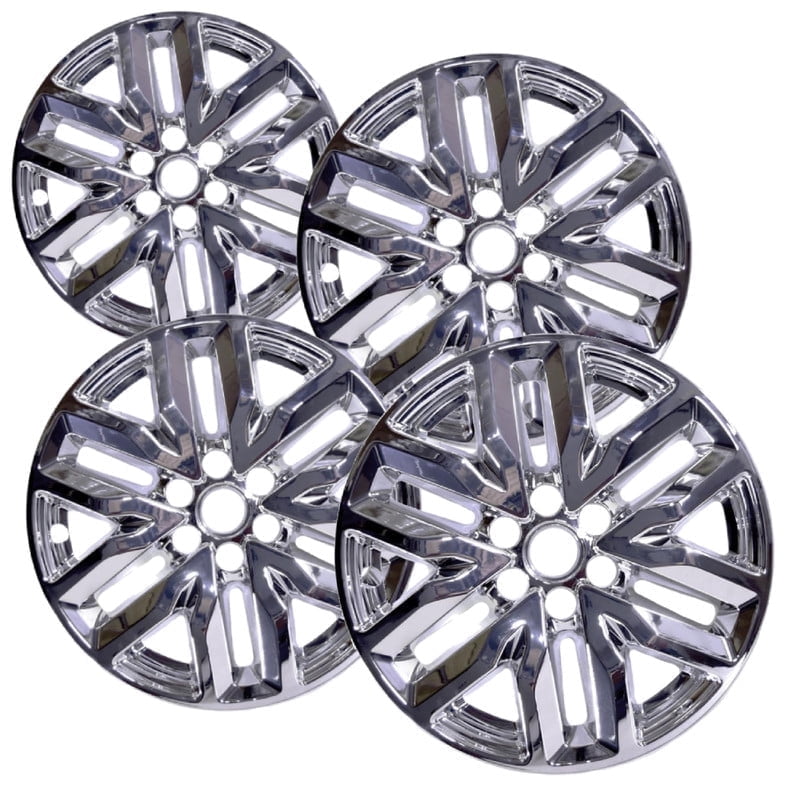 Set of 4 18 inch Chrome ABS Wheel Skins Compatible with 2017 - 2019 GMC ...