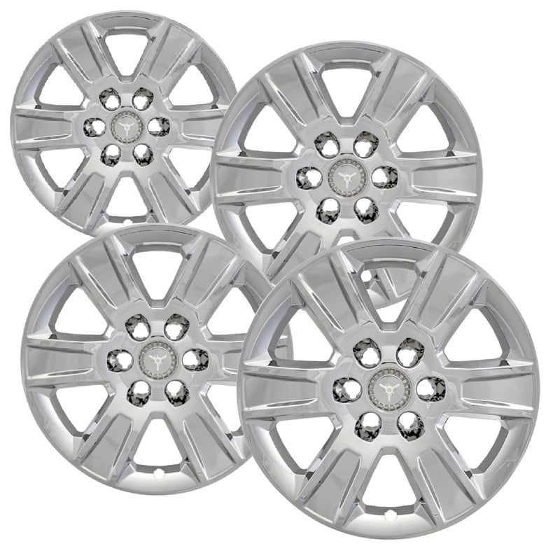 Set of 4 20 inch Chrome ABS Wheel Skins Compatible with 2014 - 2018 GMC ...