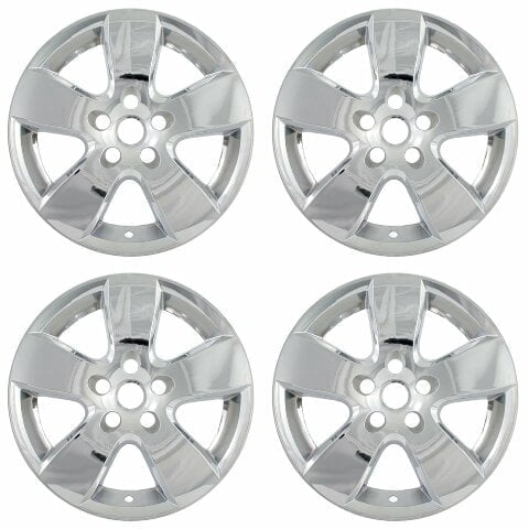 Set of 4 20 inch Chrome Wheel Skins Covers compatible with 09-10 Dodge ...