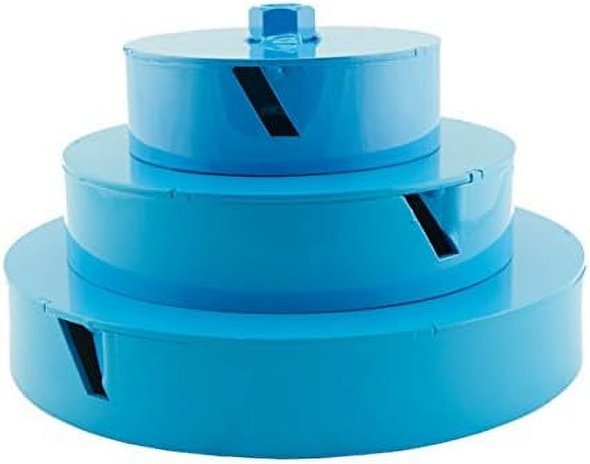 Set of 4, 6 and 8 inchPVC Pipe Beveling Tool for C900 Blue Brute Water ...