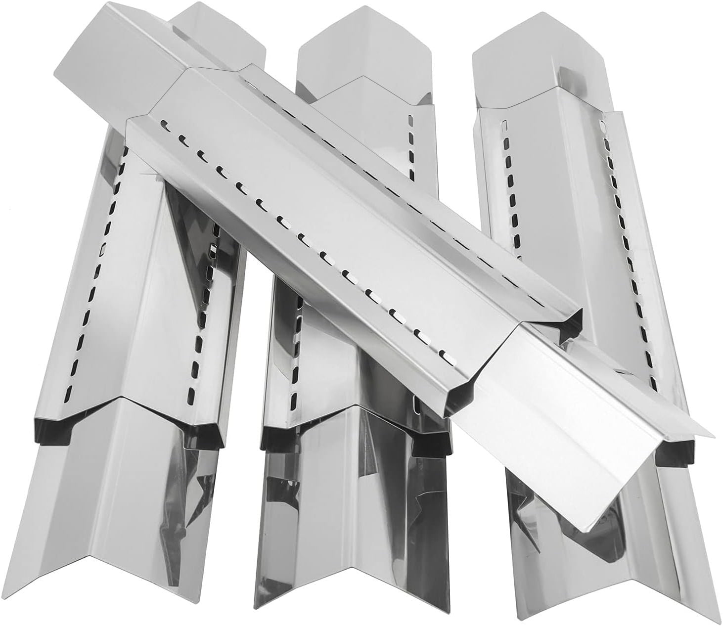 Set of 4 Adjustable Stainless Steel Heat Plates, Vaporizer Bars for ...