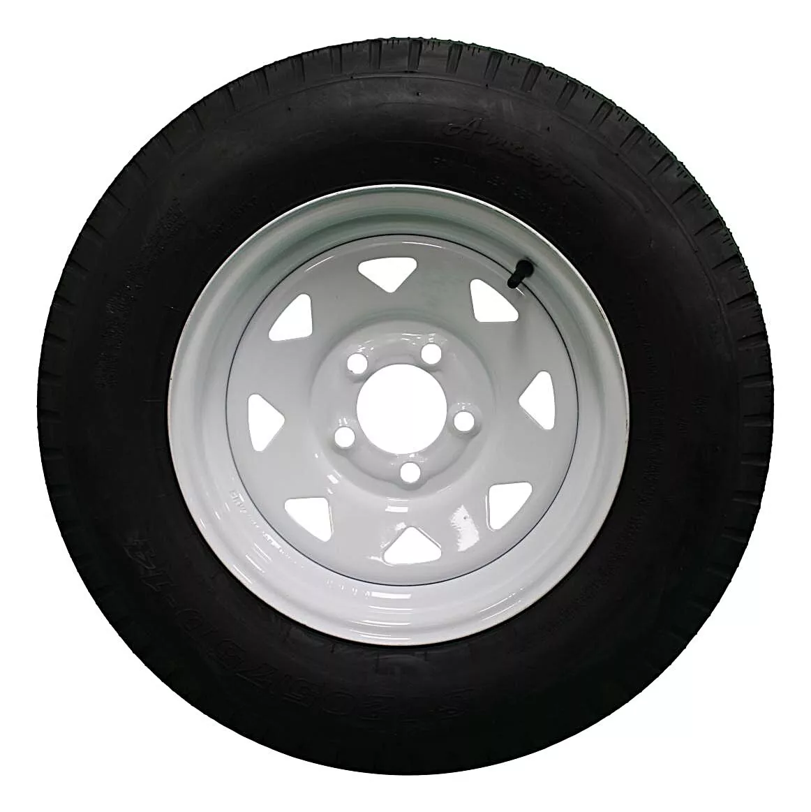 (Set of 4) Antego Tire and Wheel 205/75D14 Highway Terrain Trailer Tire ...