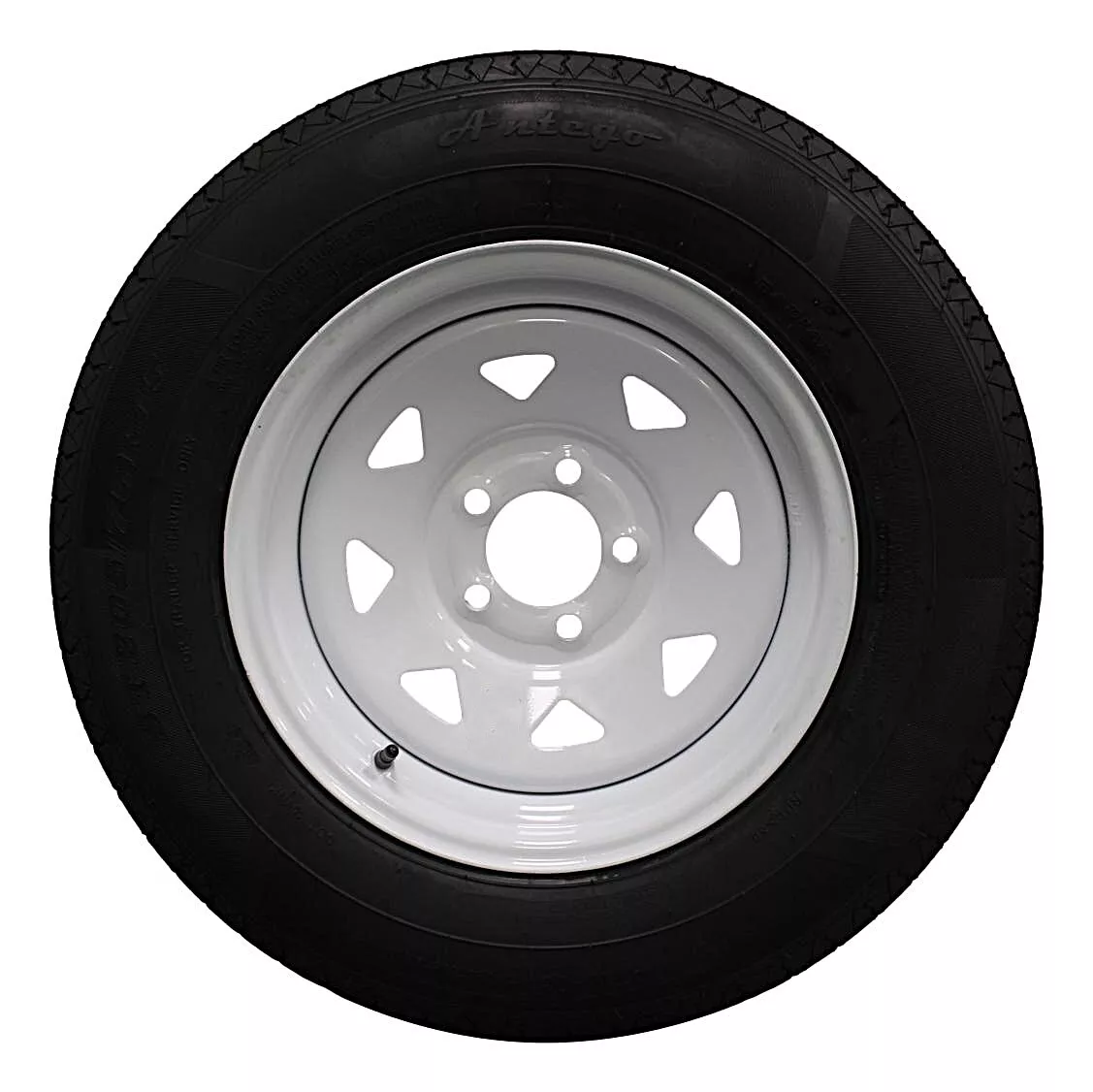 (Set of 4) Antego Tire and Wheel 205/75R15 Highway Terrain Trailer Tire ...