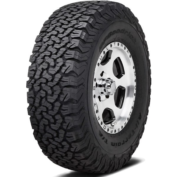 Set of 4 BFGoodrich All Terrain T/A KO2 LT245/75R17 121/118S RWL 10/E ...