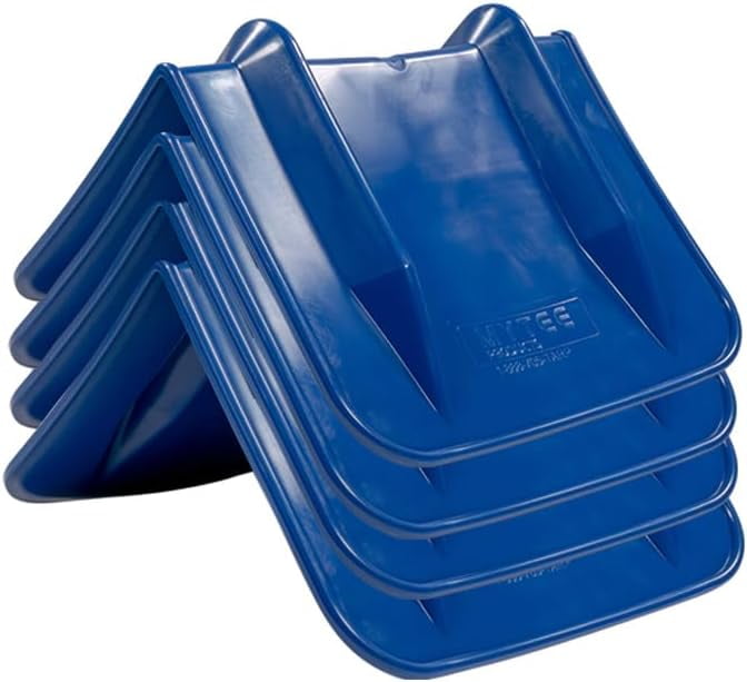 Set of 4 Blue V-Shaped Edge Guards, 8 By 12 Inches, for Flatbed ...