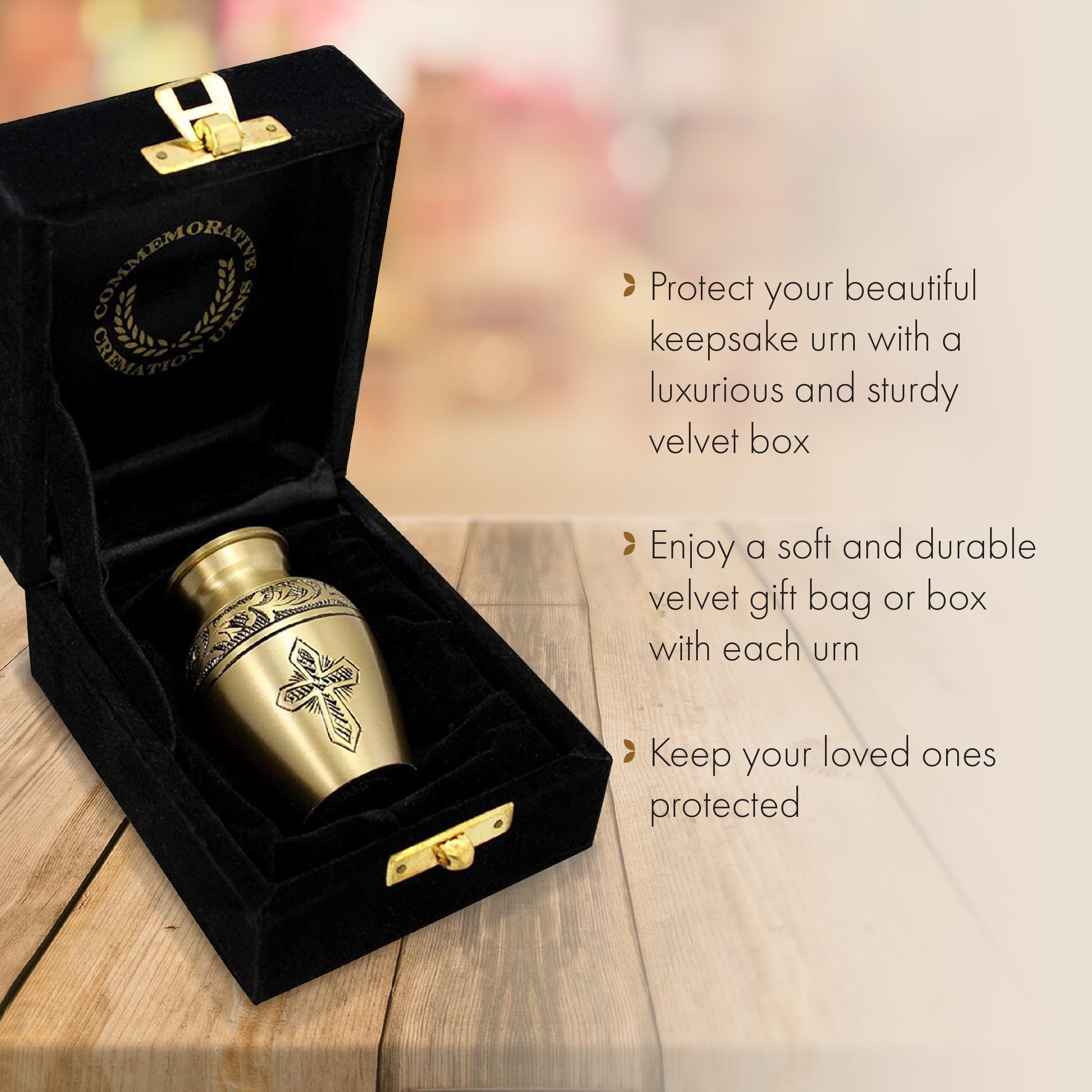 Set of 4 - Cold Cross Urns for Cremation Ashes Large Urn XL or Small ...