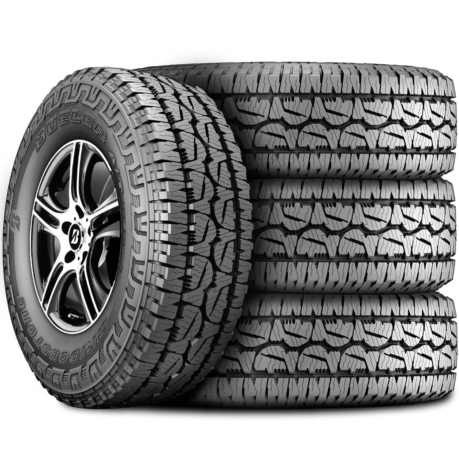 Set of 4 (FOUR) Bridgestone Dueler A/T REVO 3 275/55R20 111T AT All ...