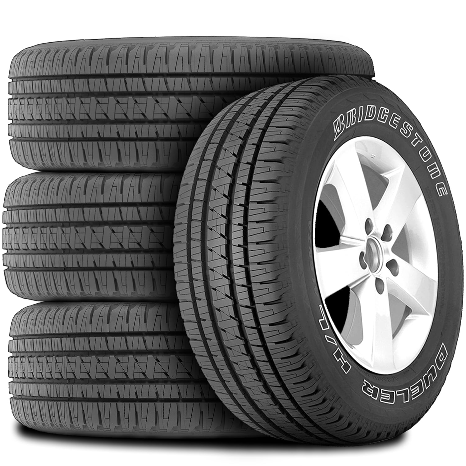 Bridgestone Dueler H/L Alenza 275/55R20 113T All Season Tires, Set of 4 ...