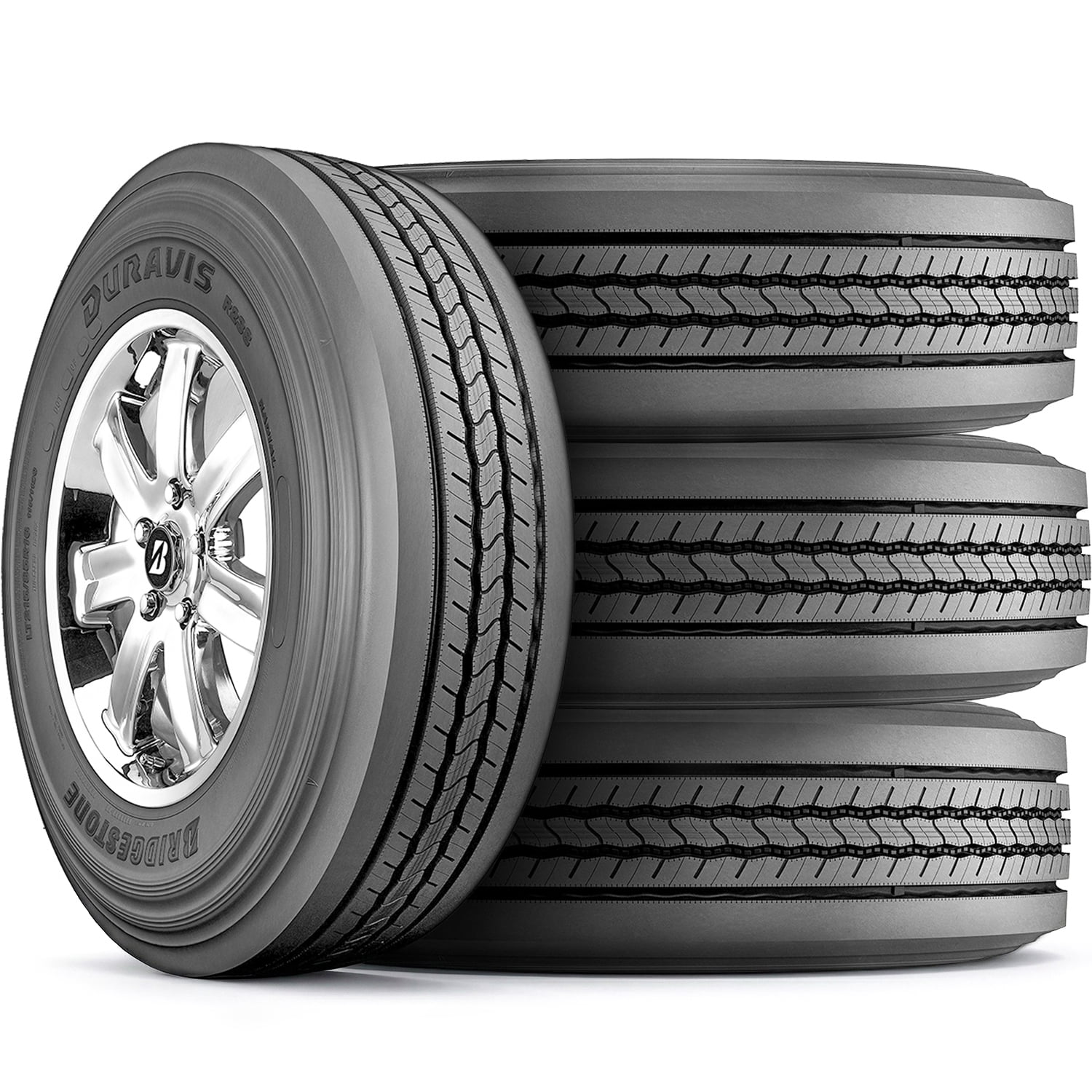 Set of 4 (FOUR) Bridgestone Duravis R238 LT 235/85R16 120/116Q Load E ...