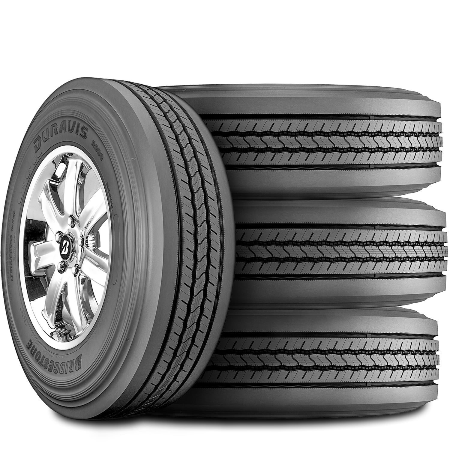 Set of 4 (FOUR) Bridgestone Duravis R238 LT 235/85R16 120/116Q Load E ...
