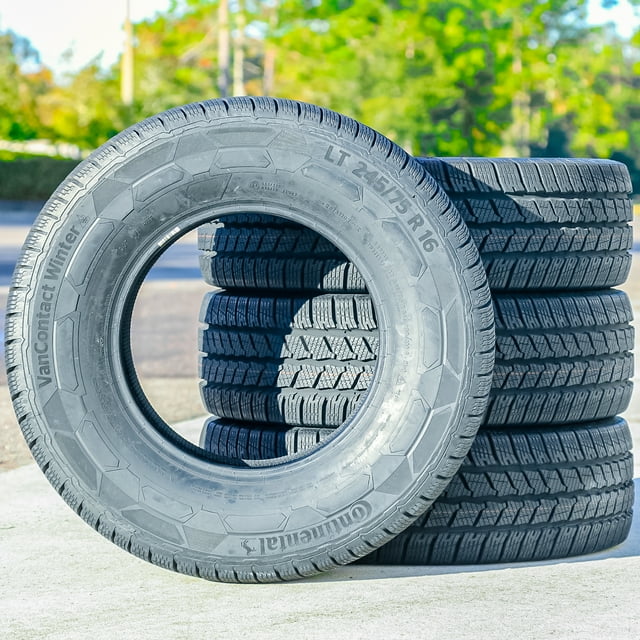 Continental VanContact Winter LT Truck Tires, Set of 4, 245/75R16 E 10 ...