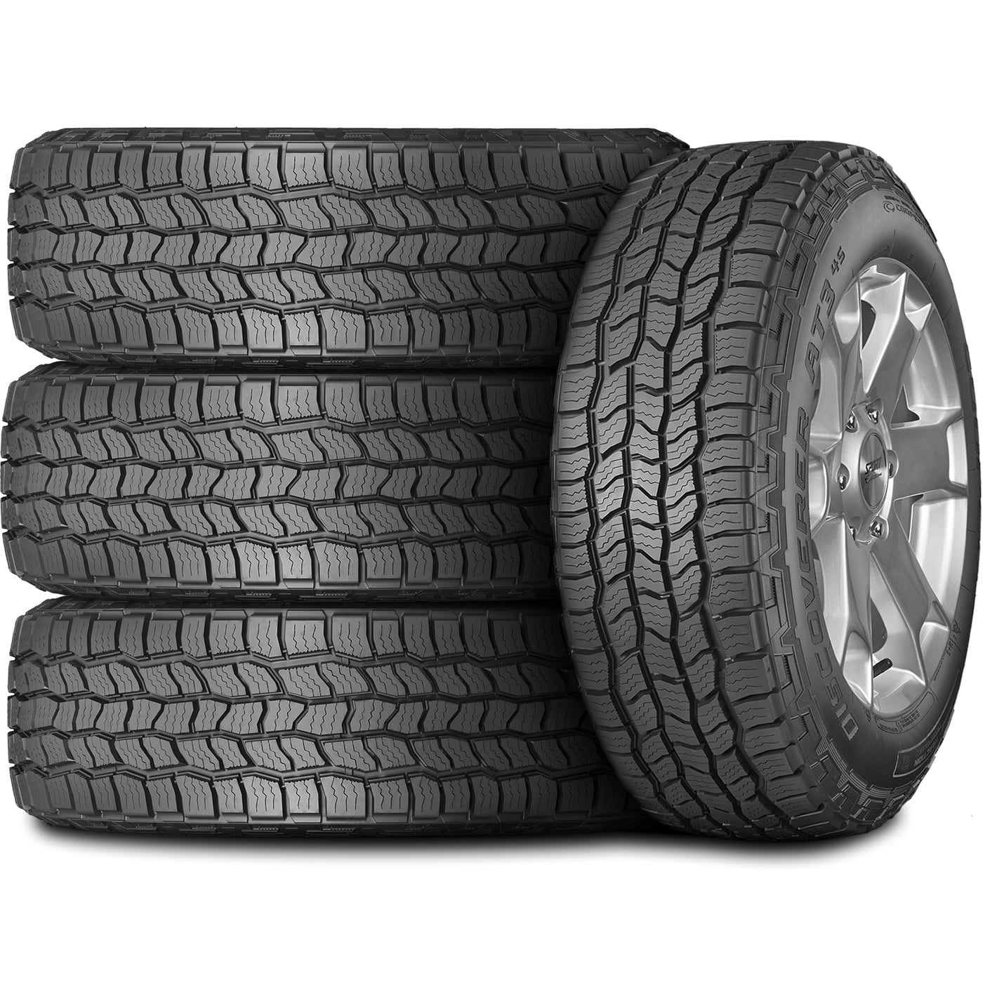 Set of 4 (FOUR) Cooper Discoverer AT3 4S 255/70R18 113T AT A/T All Terrain Tires Fits: 2012-20 ...