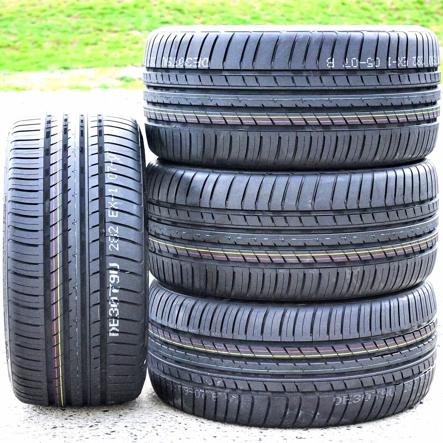 Cosmo MuchoMacho Tires, Set of 4, 275/35R20, Fits 2005 Bentley GT ...