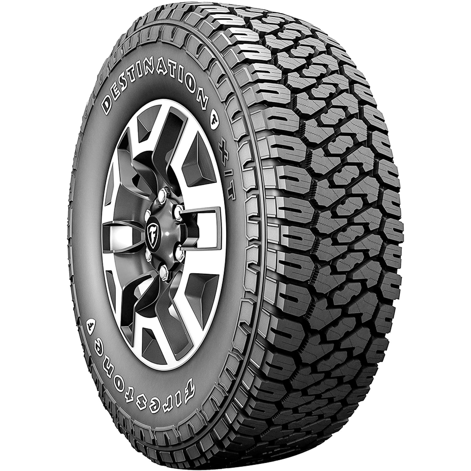 Firestone X/T LT 245/75R17 10 Ply Tires, Set of 4, Fits: 2014-15 & 2021 ...