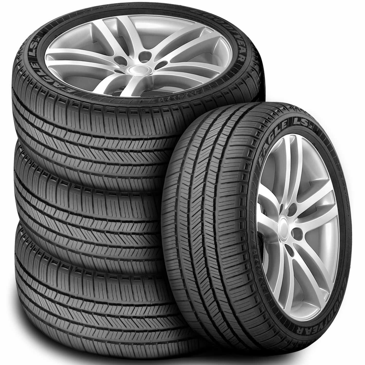 Goodyear Eagle LS2 All Season Tires, Set of 4, 275/55R20 111S A/S, Fits ...