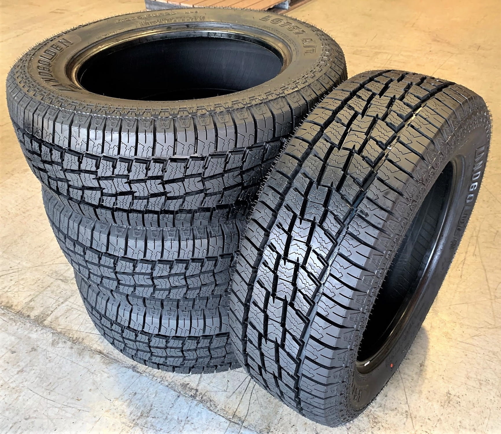 Landgolden LGT57 A/T LT 265/70R18 10 Ply Tires, Set of 4, Fits: 2011-20 ...