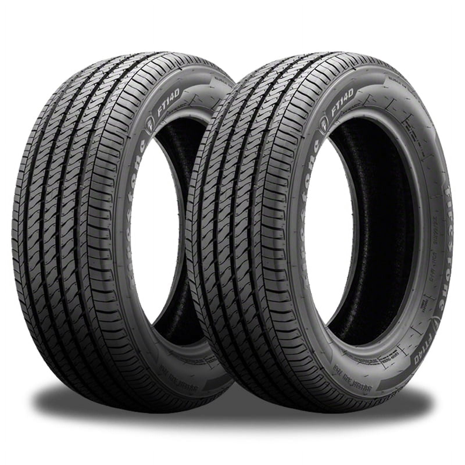 Set of 4 Firestone FT140 205/55R16 91H All Season Traction Grand ...