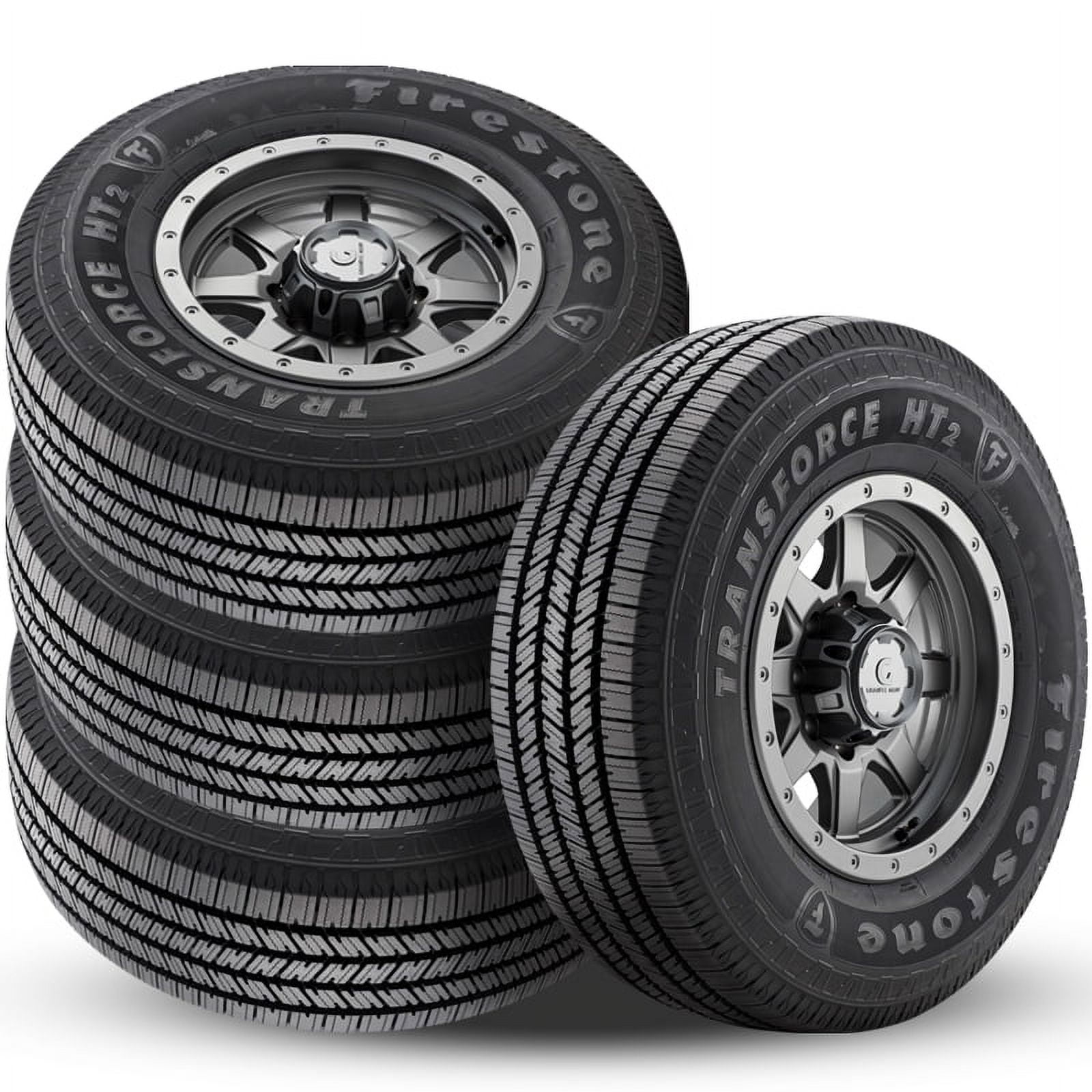 Set of 4 Firestone Transforce HT2 225/75R16 115R All Season Highway ...