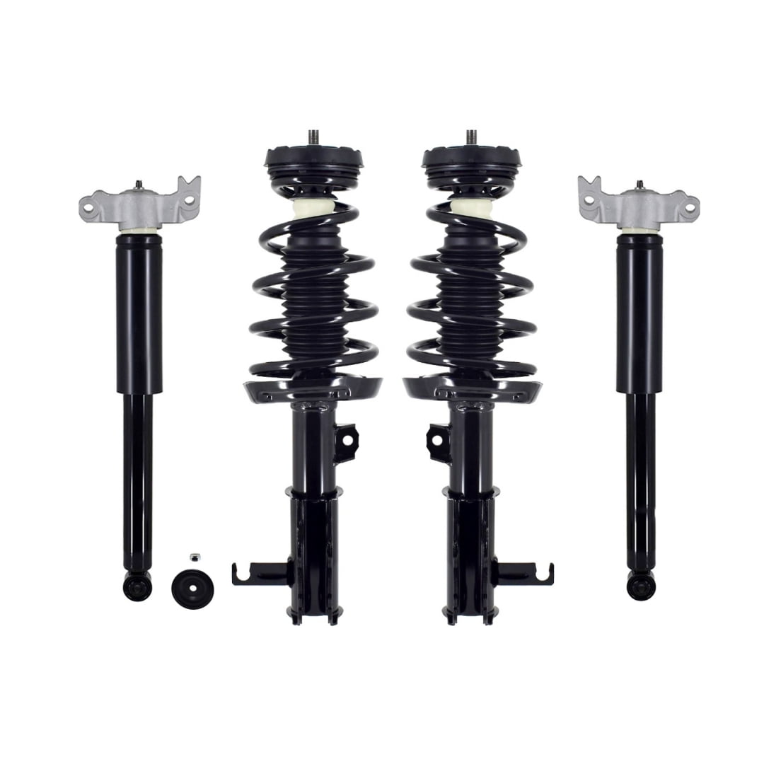 Set 4 Front Quick Complete Strut-Coil Spring-Rear Shock Kit For 2010 ...