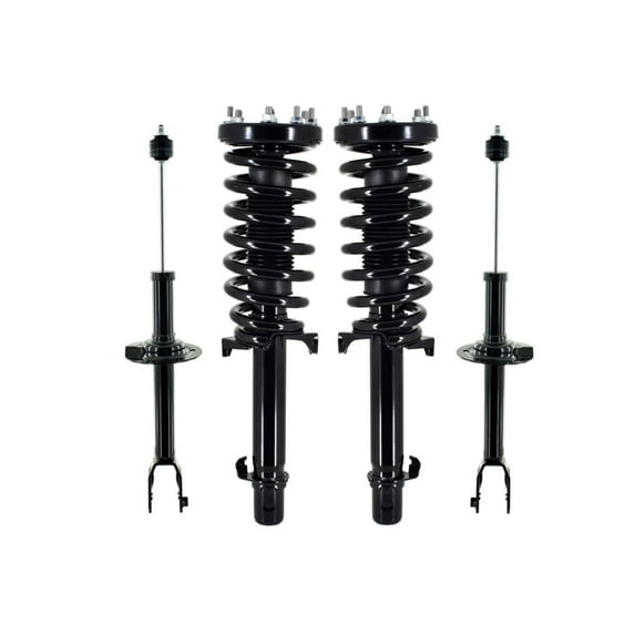 Set 4 Front Quick Complete Strut-Coil Spring-Rear Strut For 2012-2015 ...