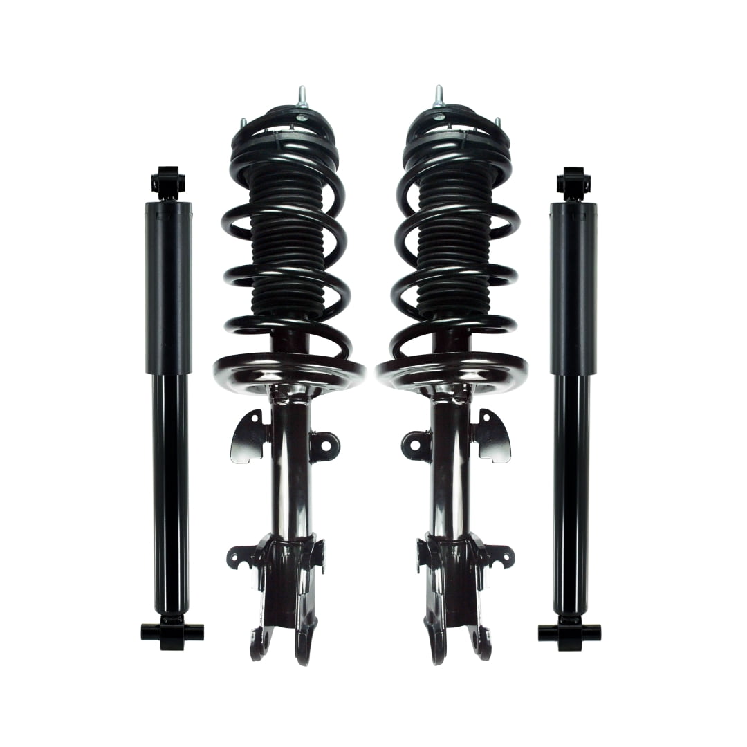 Set 4 Front Quick Complete Strut Rear Shock Absorber For 2007 2013