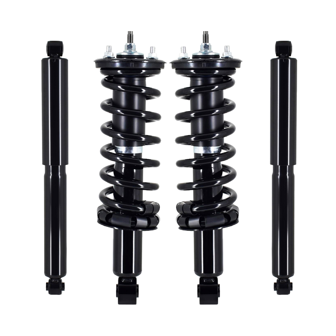 Set 4 Front Quick Complete Strut - Rear Shock For 2005 - 2021 Nissan ...