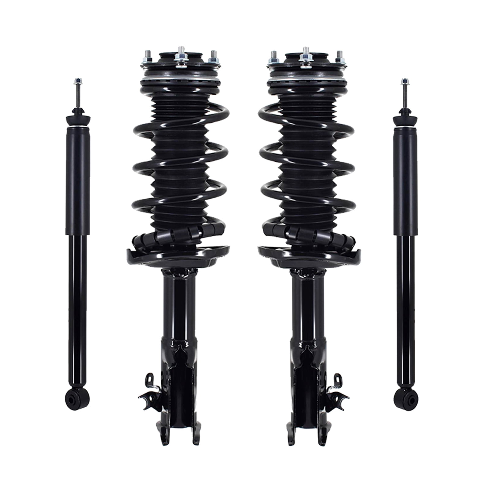 Set 4 Front Quick Complete Strut - Rear Shock For 2006 - 2011 Acura CSX ...