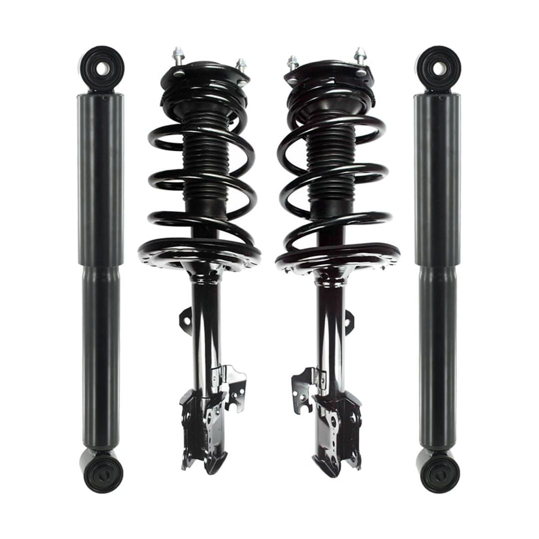 Set 4 Front Quick Complete Strut-Rear Shock For 2010-2015 Lexus Rx450h ...
