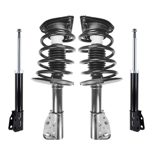 Set 4 Front Quick Strut Coil Spring Rear Strut For 1990 1991 Oldsmobile