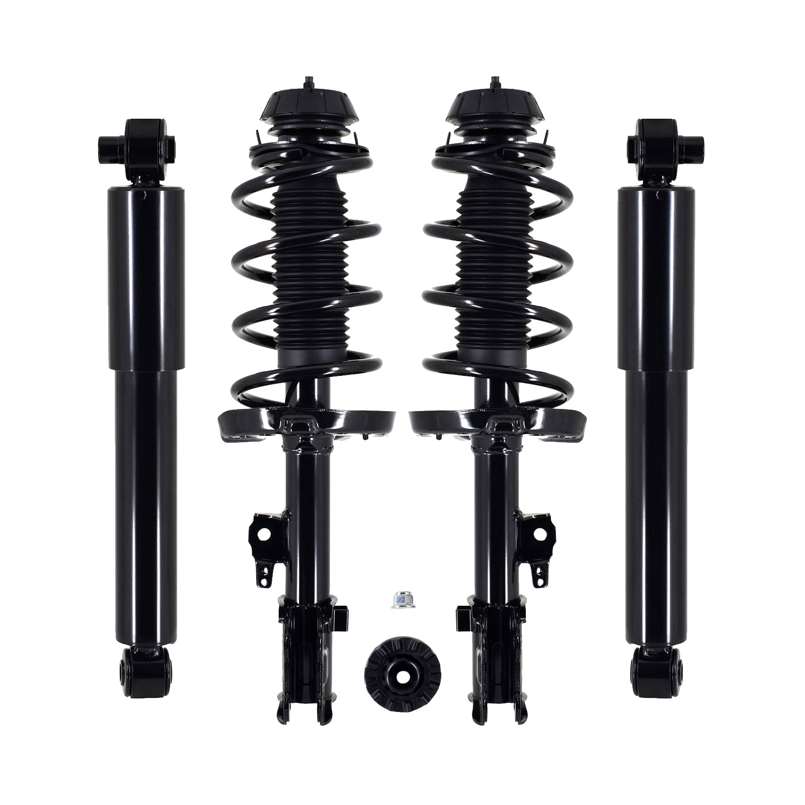 PM Auto Front Quick Struts, Rear Shocks, 2012-2013 KIA Soul Suspension ...