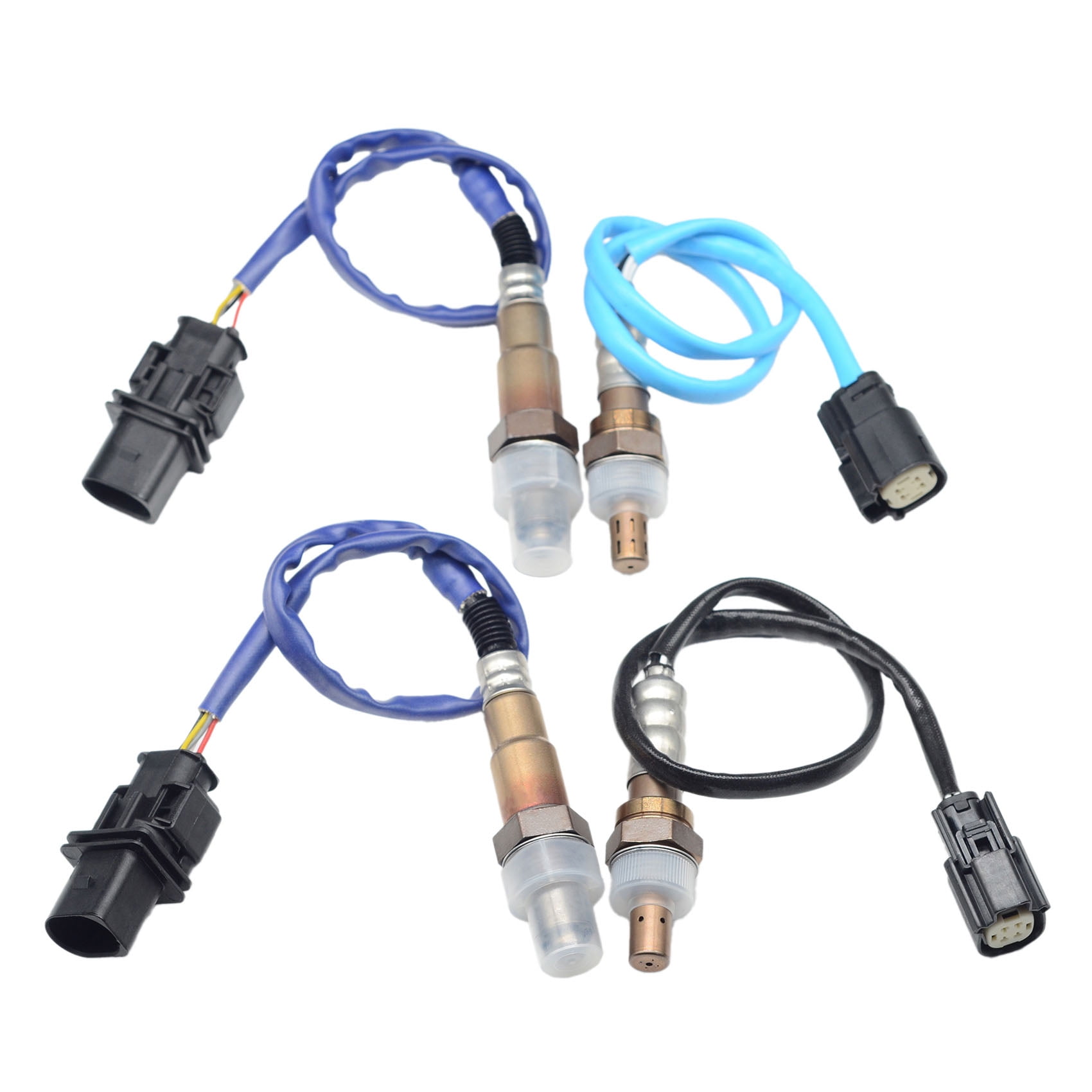 Set(4) Front+Rear O2 Oxygen Sensor For 2011-2015 Ford Flex Taurus 3.5L ...