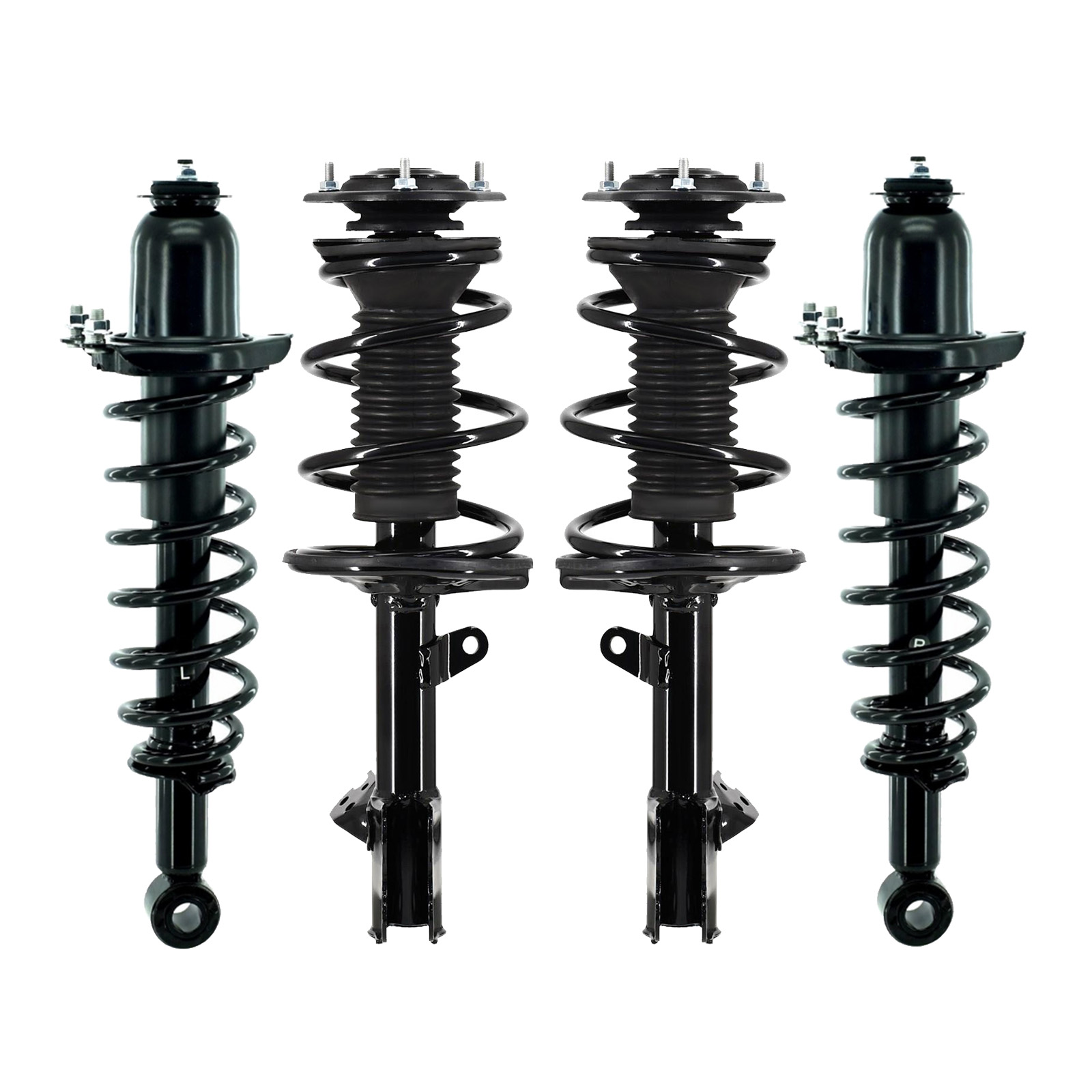 Set 4 Front-Rear Quick Complete Strut-Coil Spring For 2001-2003 Toyota ...