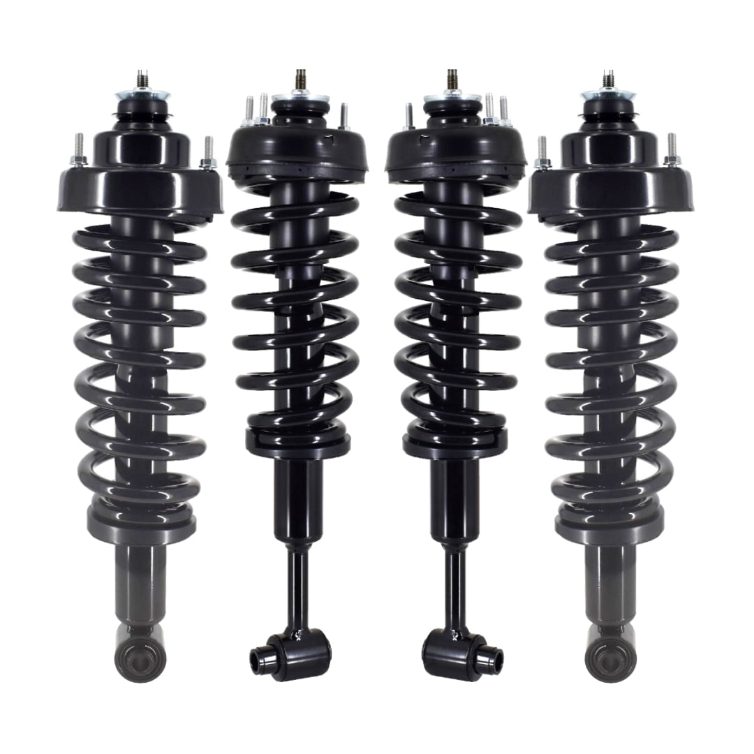Set 4 Front Rear Quick Complete Strut Coil Spring For 2004 2005 Ford