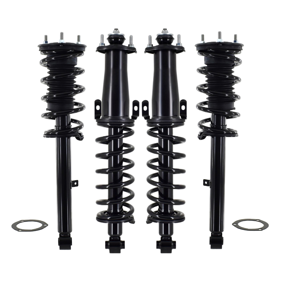 Set 4 Front - Rear Quick Complete Strut For 2006 - 2013 Lexus Is350 RWD ...