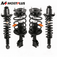 MOSTPLUS Set 4 Front+Rear Quick Shock Struts for 2003-2008 Toyota ...