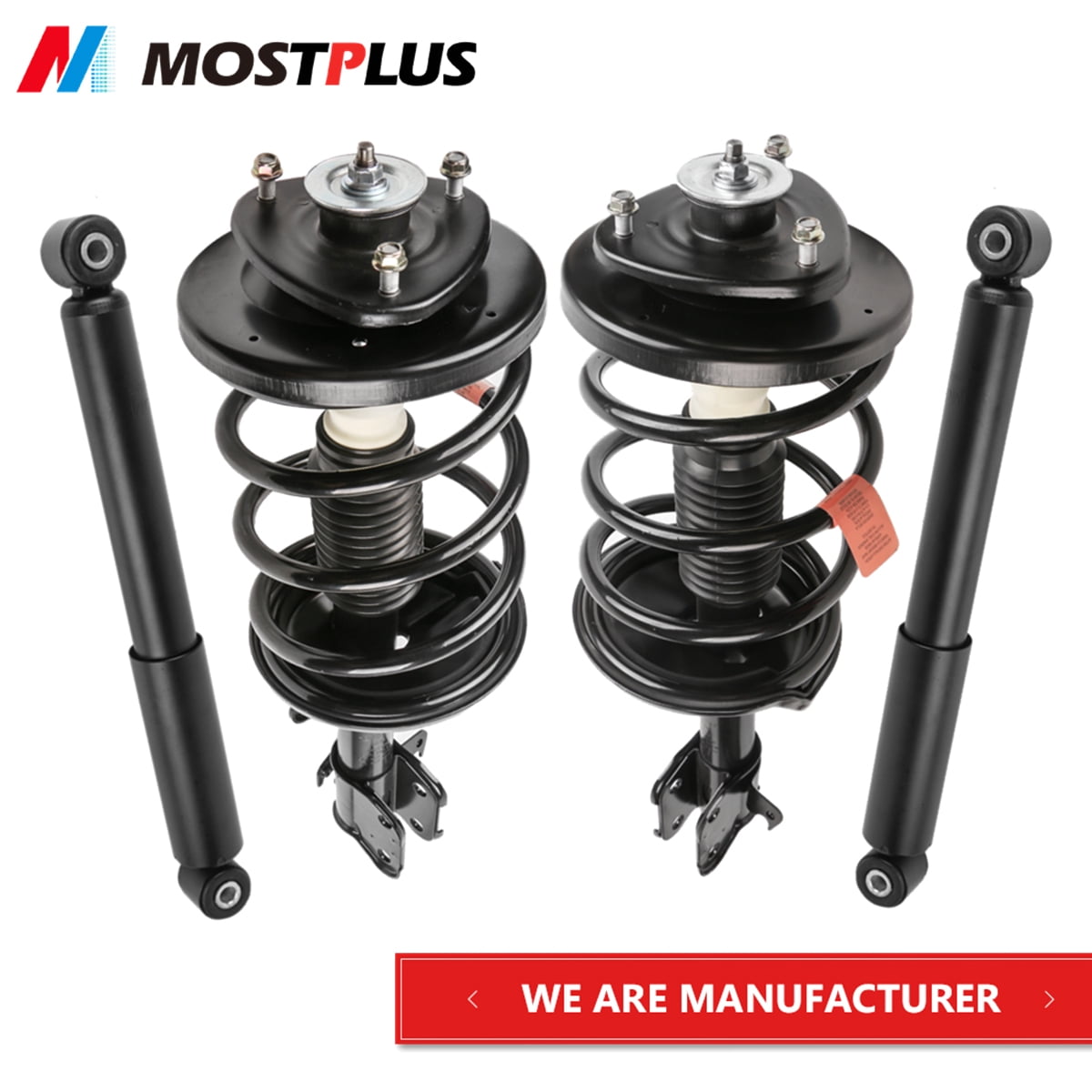 Set(4) Front+Rear Shock Struts Absorbers Assembly For 1999-2004 Honda ...