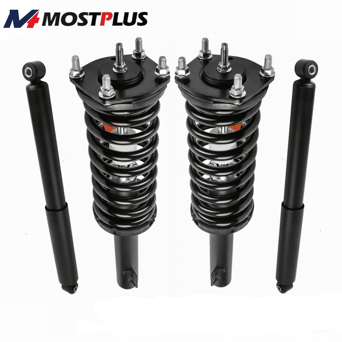 MOSTPLUS Set(4) Front&Rear Struts Shock Absorbers for Jeep Grand ...