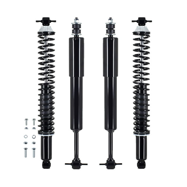 Set 4 Front Shock-Rear Complete Shock Absorber Kit For 1995-2001 Ford ...