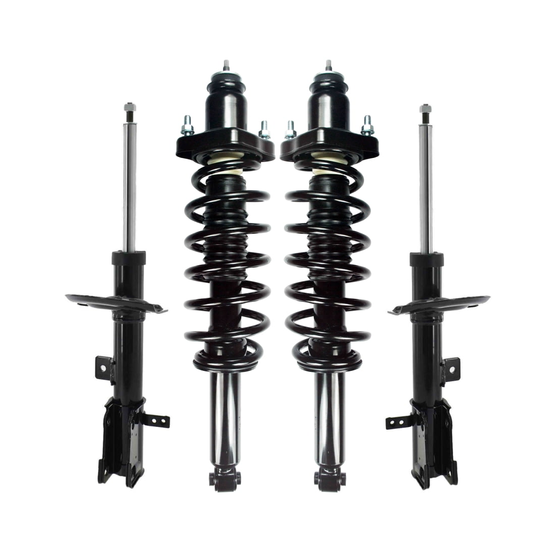 Set 4 Front Strut - Rear Quick Complete Strut For 2011 - 2014 Chrysler ...